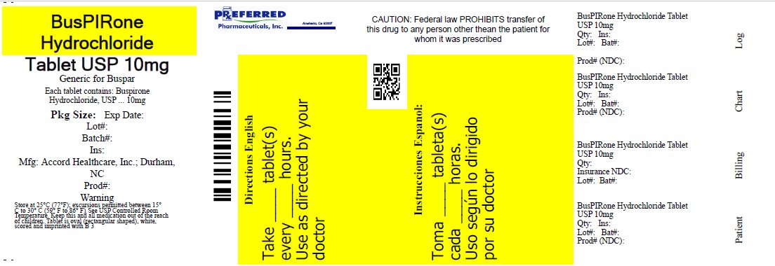 NDC 68788-7885-00 Buspirone Hydrochloride 10 mg/1 Details | HelloPharmacist