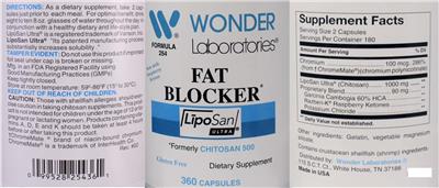 Fat Blocker by Wonder Laboratories Details and Interactions ...