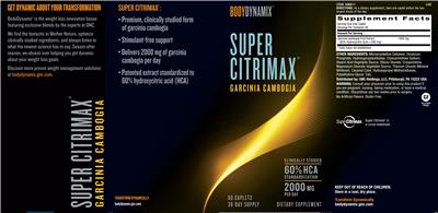 Super Citrimax by BodyDynamix Details and Interactions | HelloPharmacist